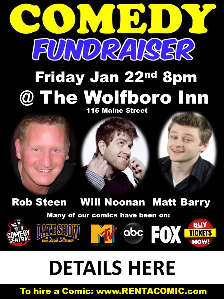 Comedy Fundraisers - Call 800-923-0879 NH, VT, ME, CT, RI, MA ( Any ...